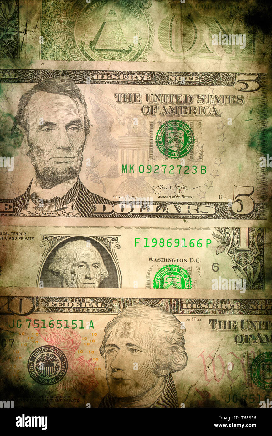 USA dollar money banknotes texture background Stock Photo - Alamy