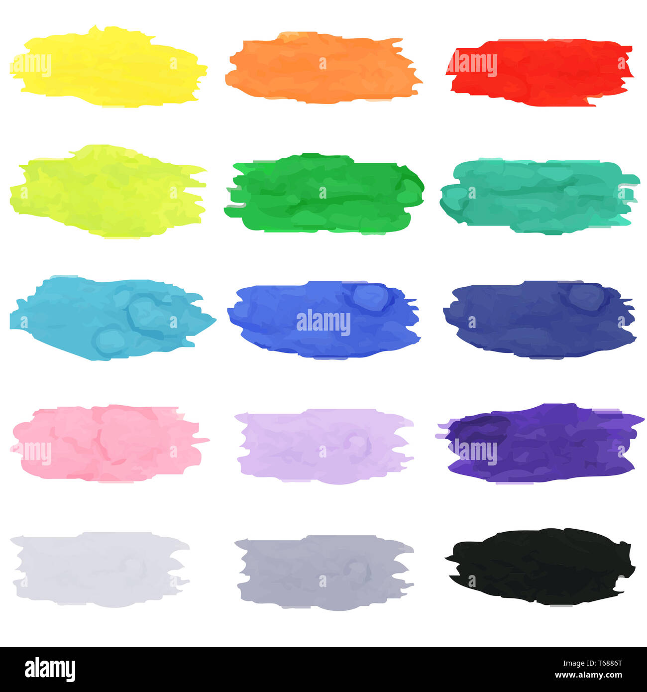 Watercolor blots hi-res stock photography and images - Alamy