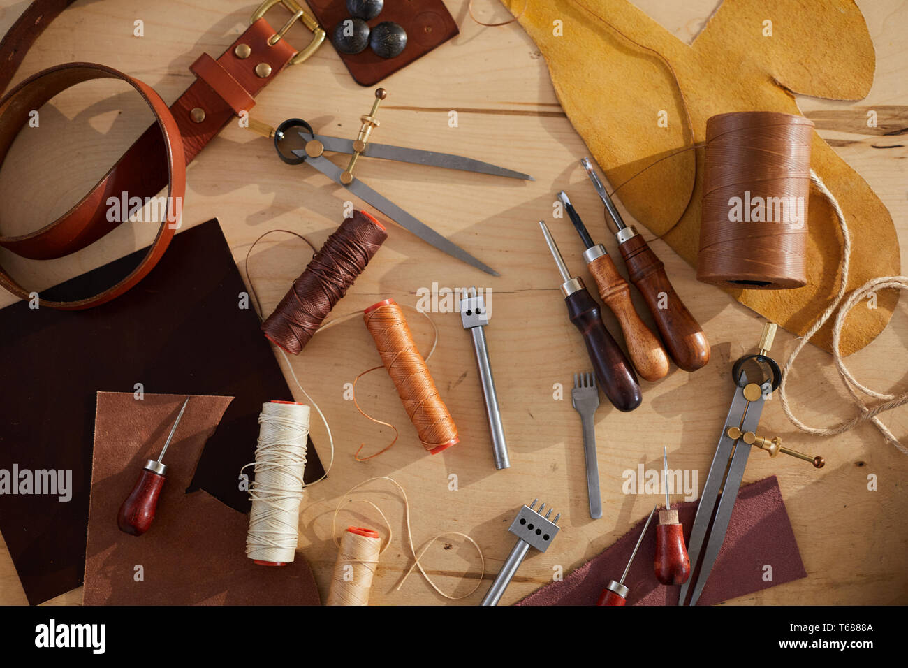 Traditional leatherwork hi-res stock photography and images - Alamy
