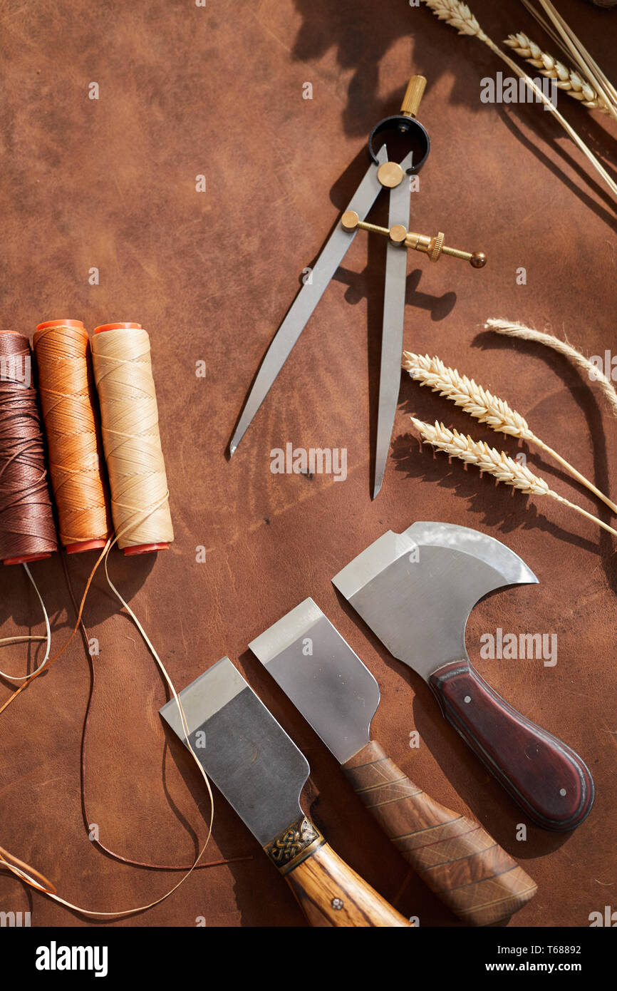 Traditional leatherwork hi-res stock photography and images - Alamy