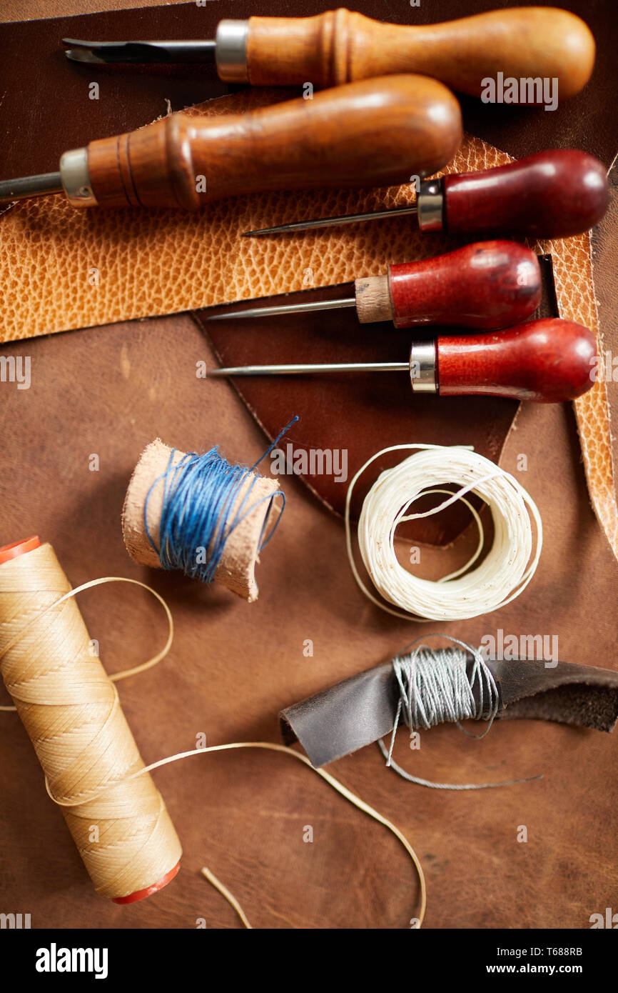 Traditional leatherwork hi-res stock photography and images - Alamy