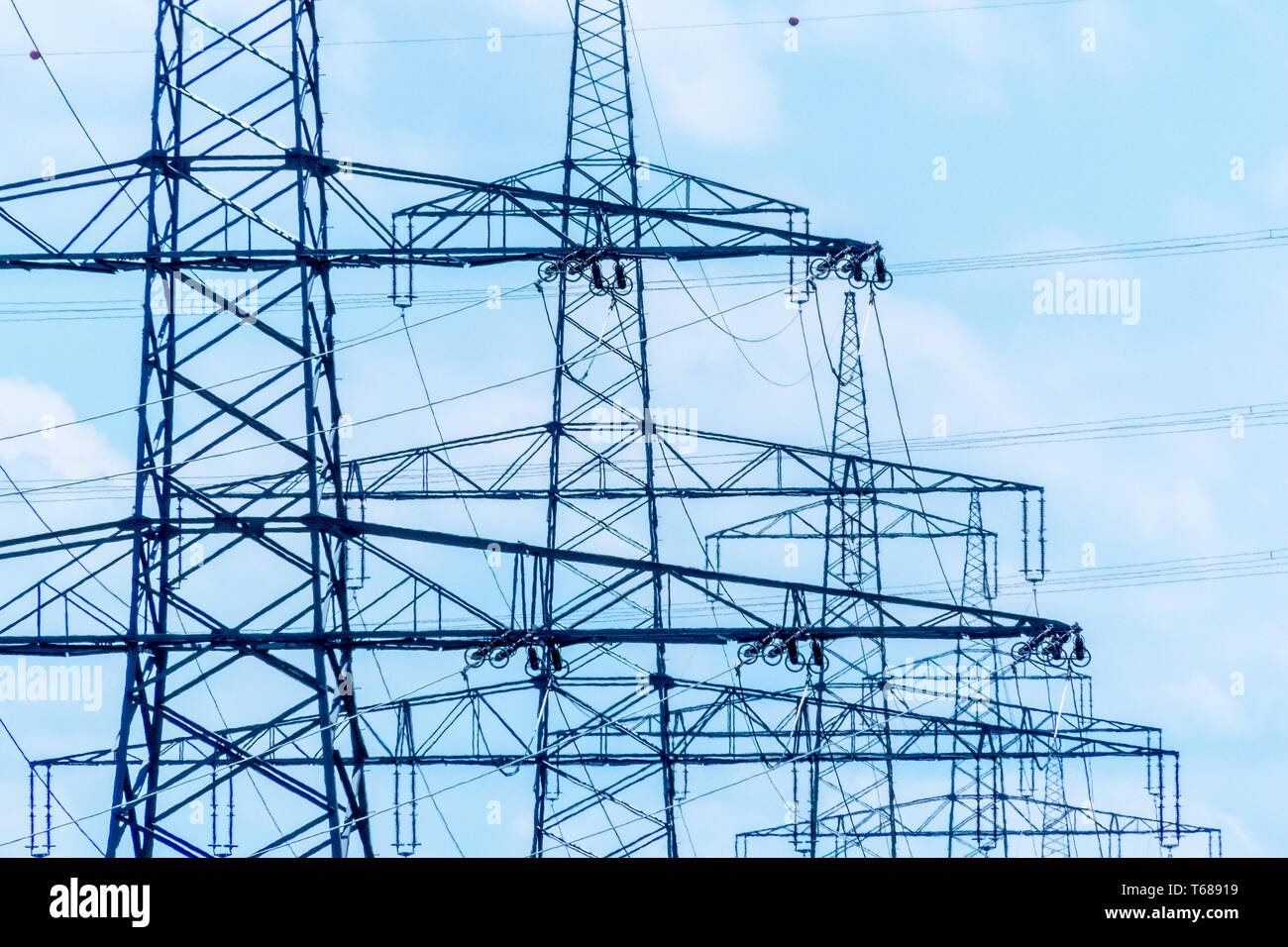 power pole symbol photo Stock Photo - Alamy