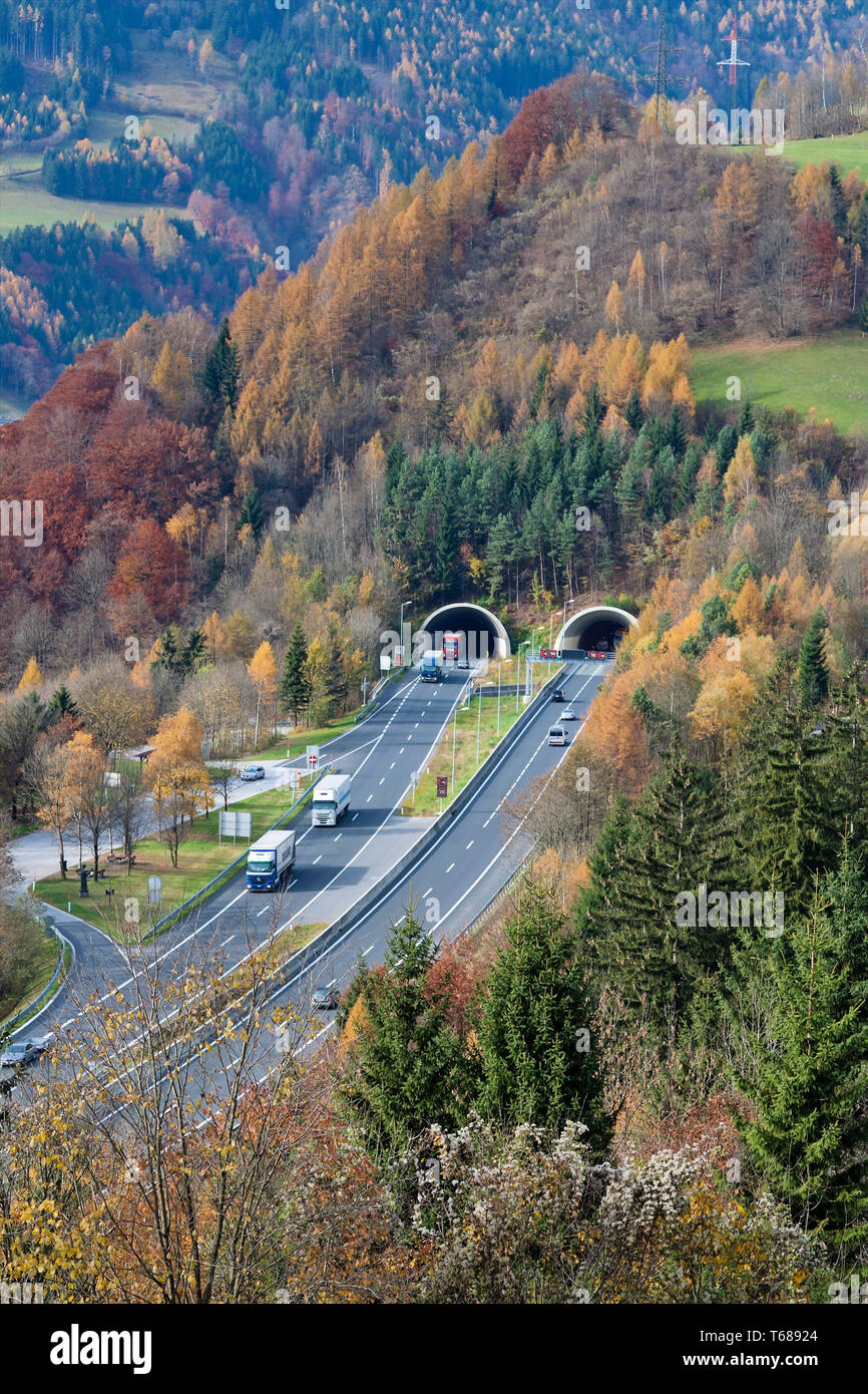 Autobahn germany tunnel hi-res stock photography and images - Alamy
