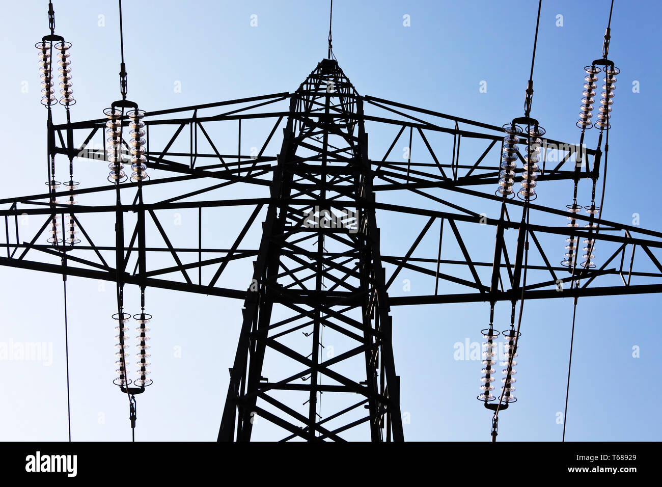 power pole symbol photo Stock Photo - Alamy