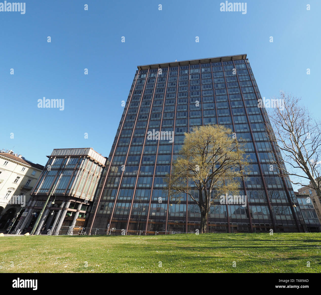 TURIN, ITALY - CIRCA MARCH 2019: RAI Italian radio and television ...