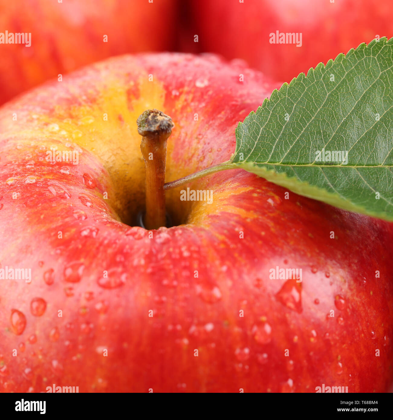 Beautiful Apple Cut-Out Stock Photo - Alamy