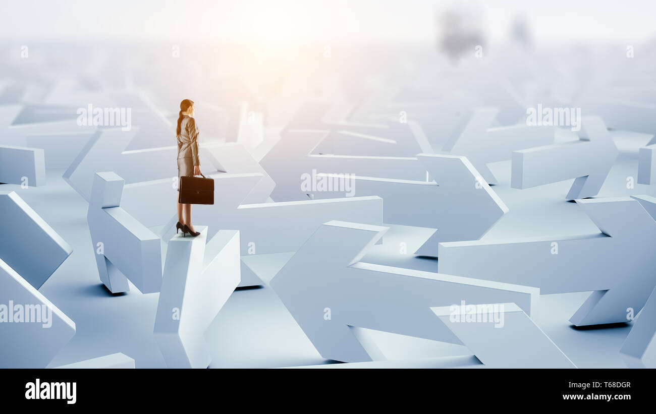 Lots of different directions hi-res stock photography and images - Alamy