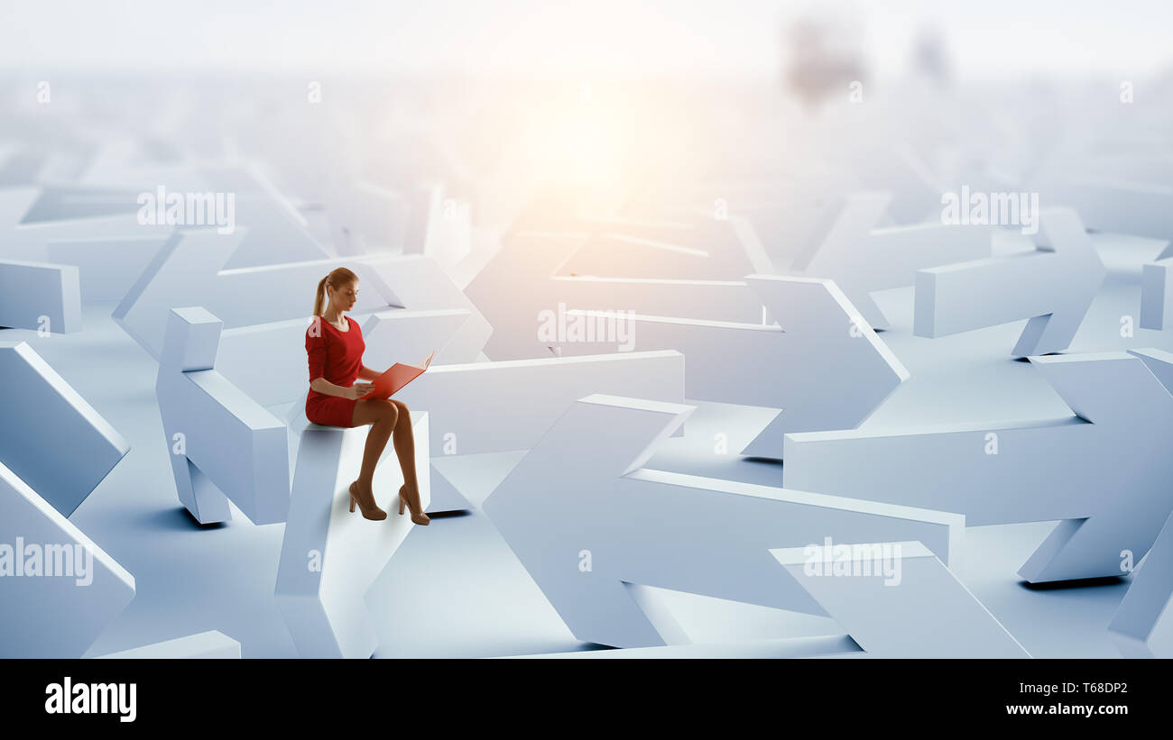 Lots of different directions hi-res stock photography and images - Alamy