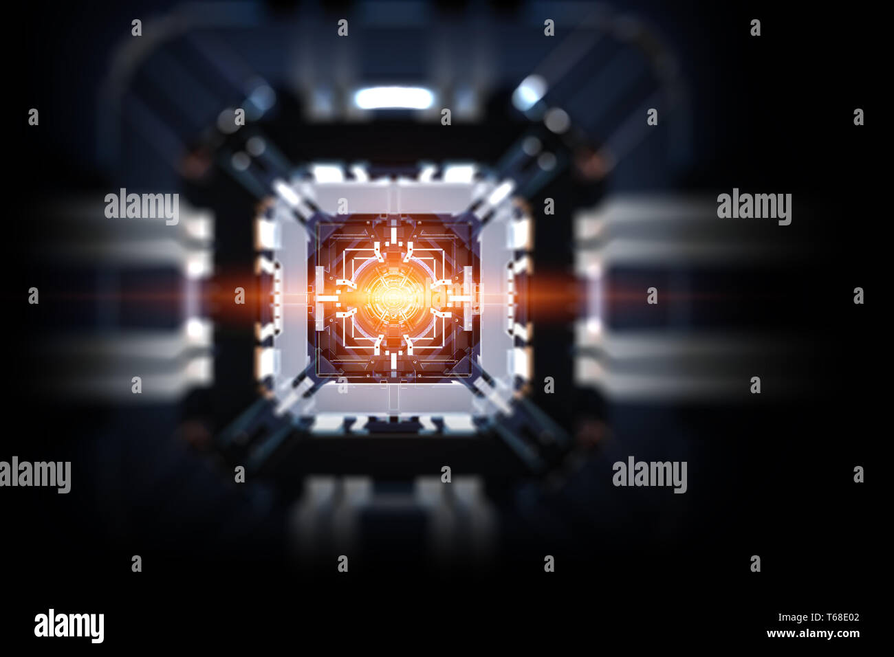 Technological industrial abstract background Stock Photo - Alamy