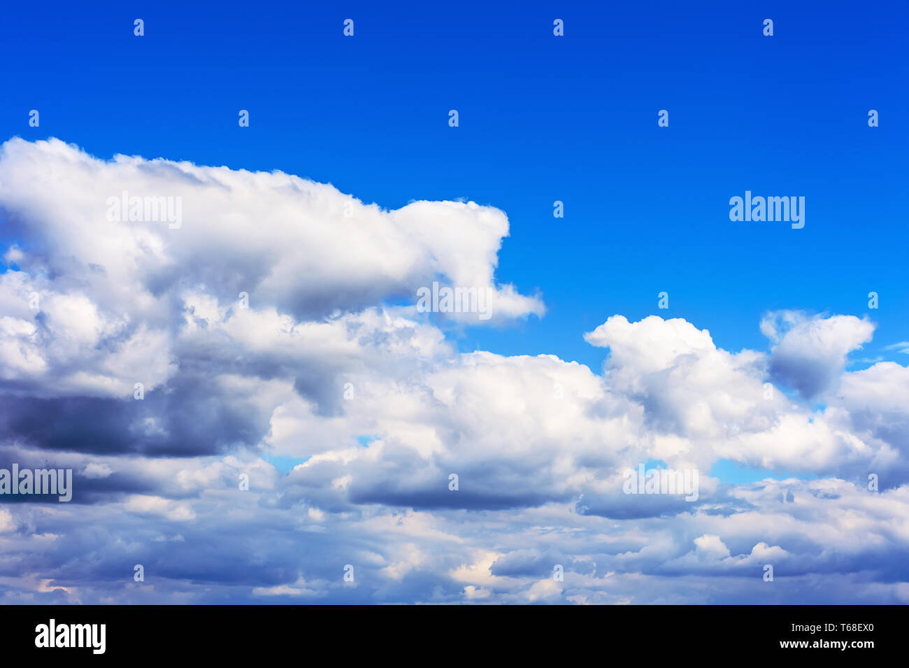 Beautiful clouds blue sky view hi-res stock photography and images - Alamy