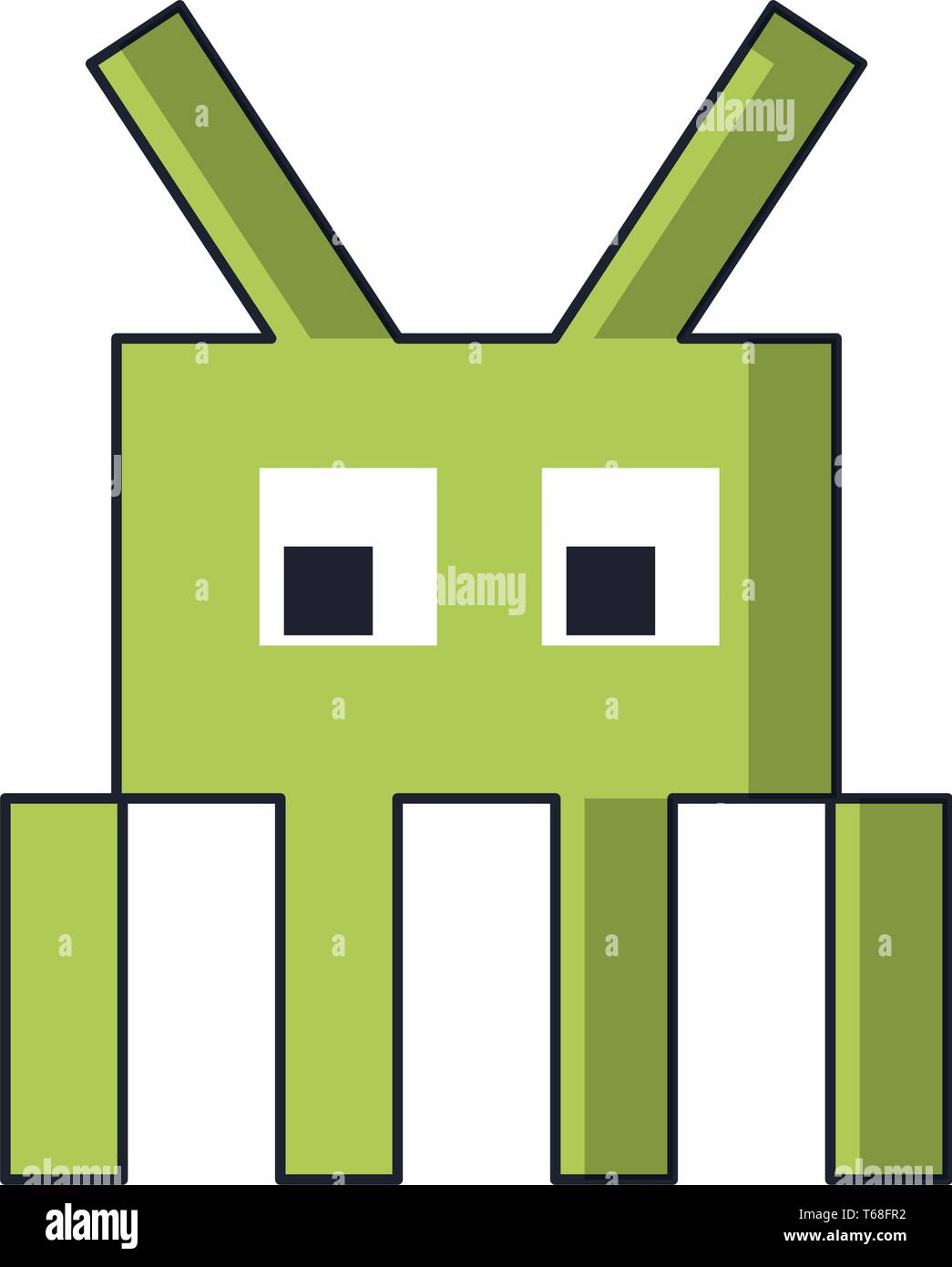 arcade game character Stock Vector Image & Art - Alamy