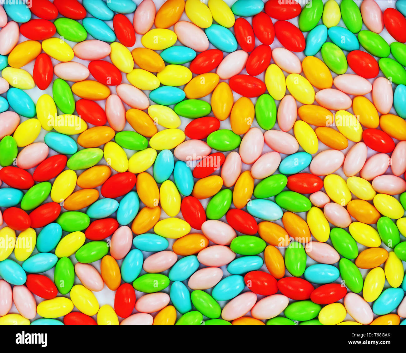 Multi colored candies Stock Photo - Alamy