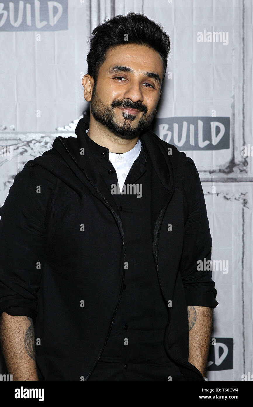 New York, USA. 29 Apr, 2019. Vir Das at BUILD Series, discussing his ...