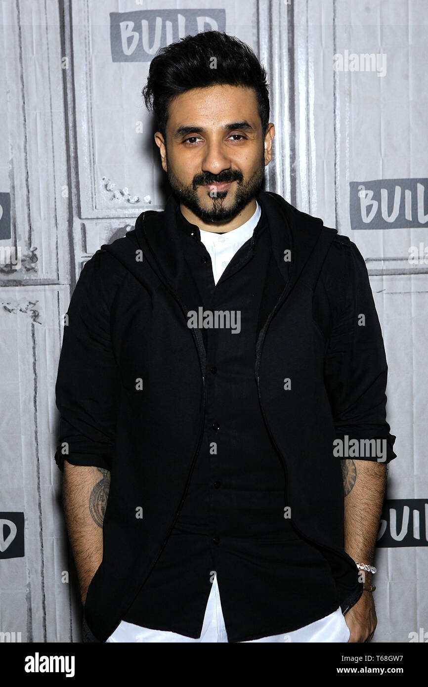 New York, USA. 29 Apr, 2019. Vir Das at BUILD Series, discussing his ...