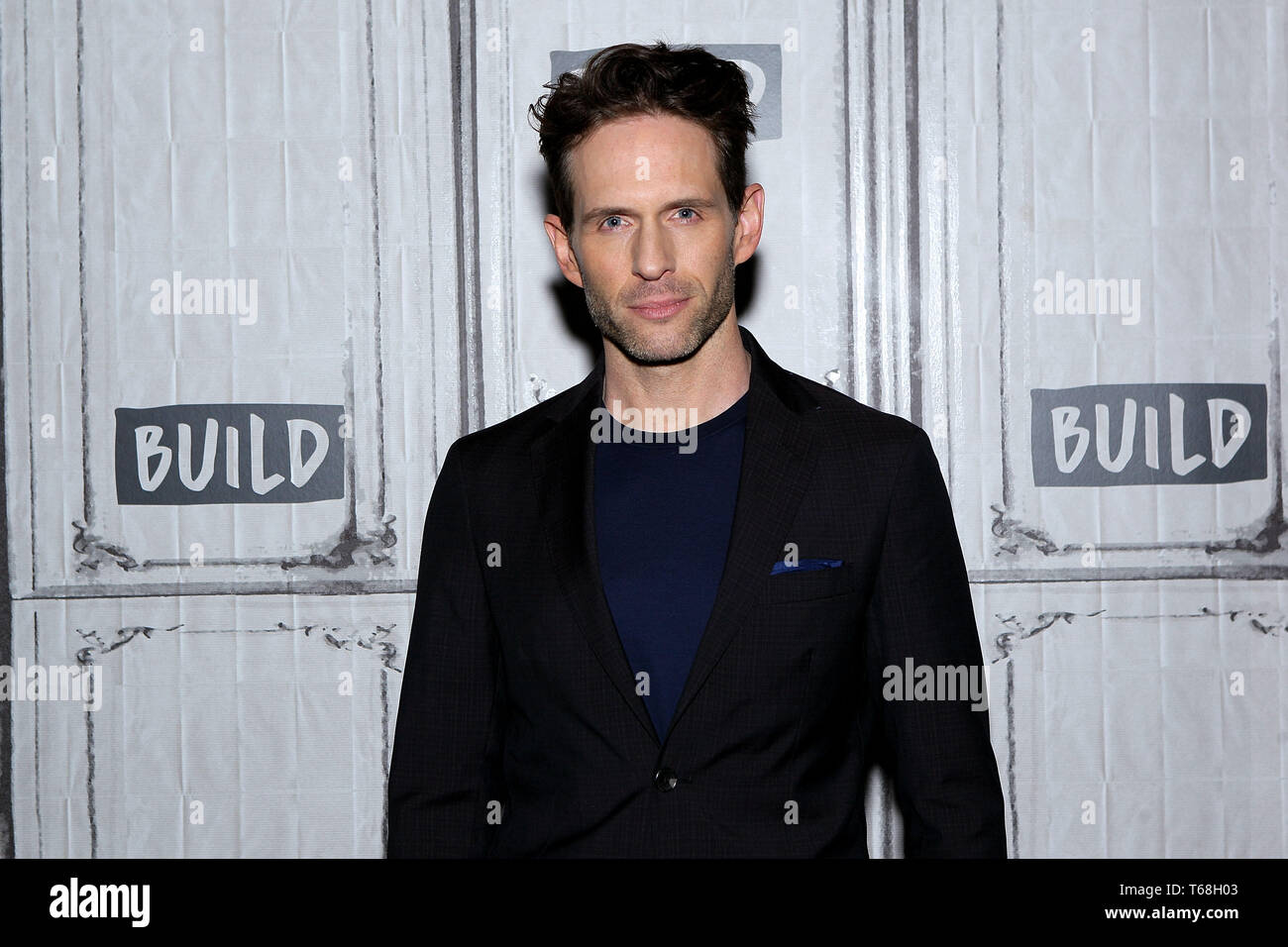New York, USA. 29 Apr, 2019. Glenn Howerton at BUILD Series, discussing ...
