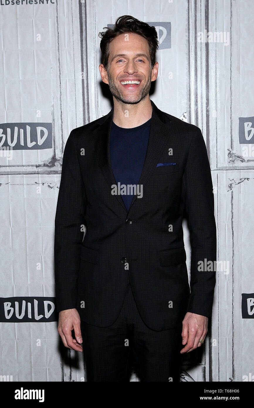 New York, USA. 29 Apr, 2019. Glenn Howerton at BUILD Series, discussing ...