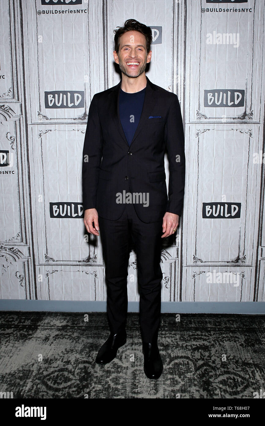 New York, USA. 29 Apr, 2019. Glenn Howerton at BUILD Series, discussing ...