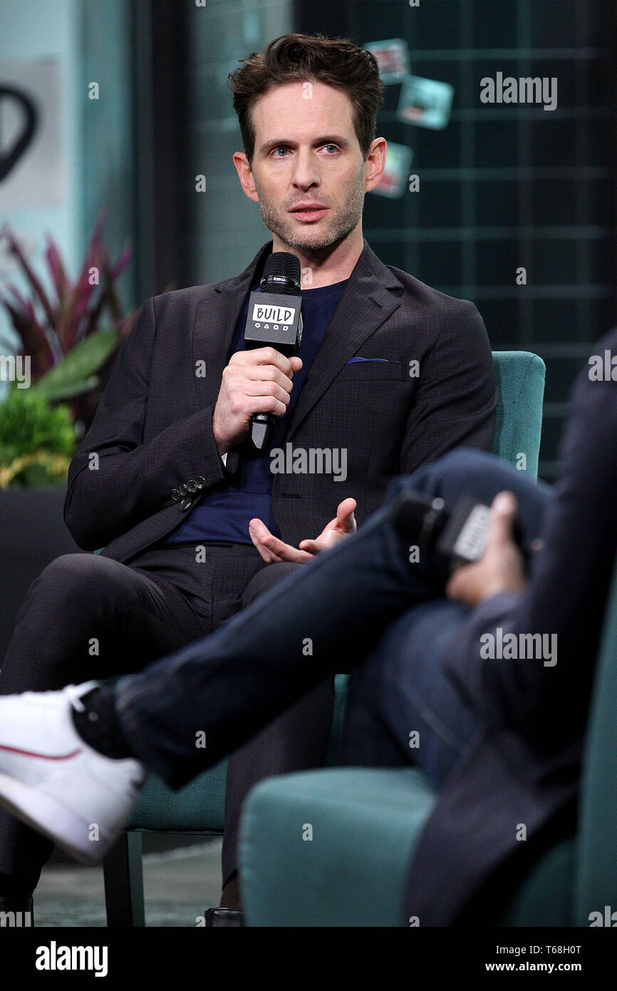 New York, USA. 29 Apr, 2019. Glenn Howerton at BUILD Series, discussing ...