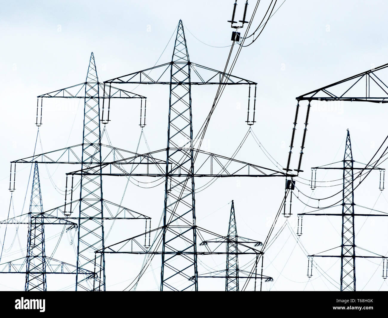 power pole symbol photo Stock Photo - Alamy