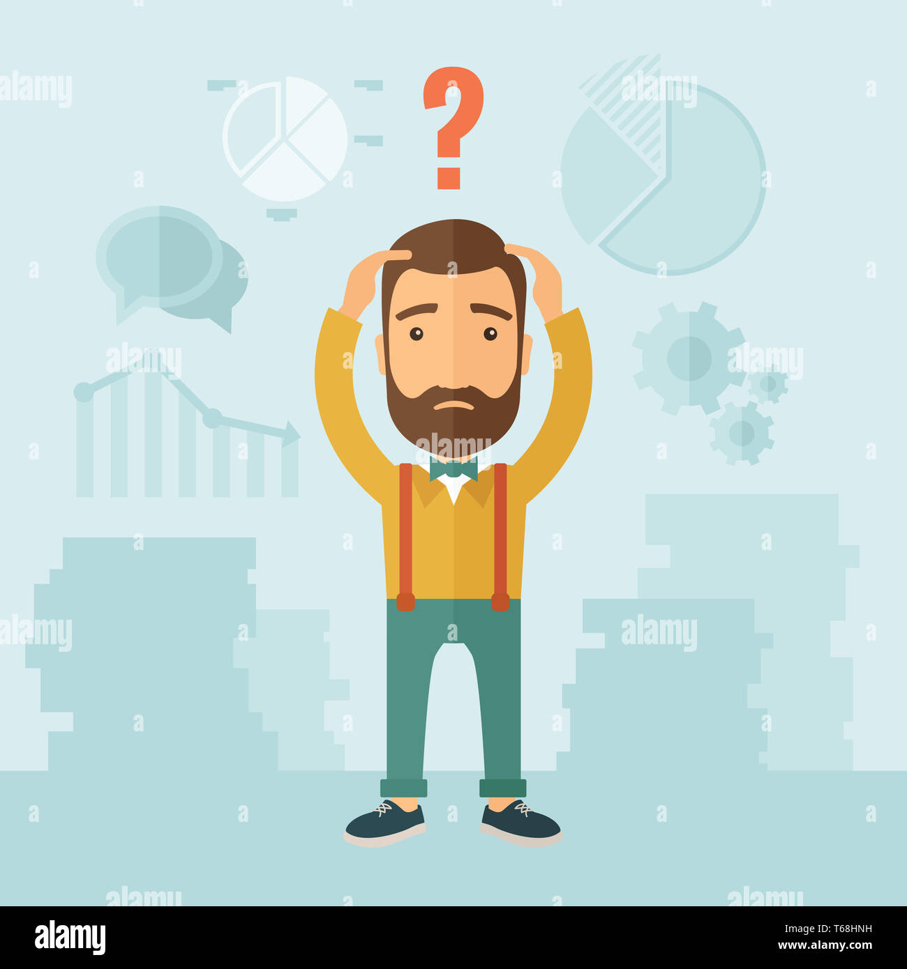 Confused man hi-res stock photography and images - Alamy