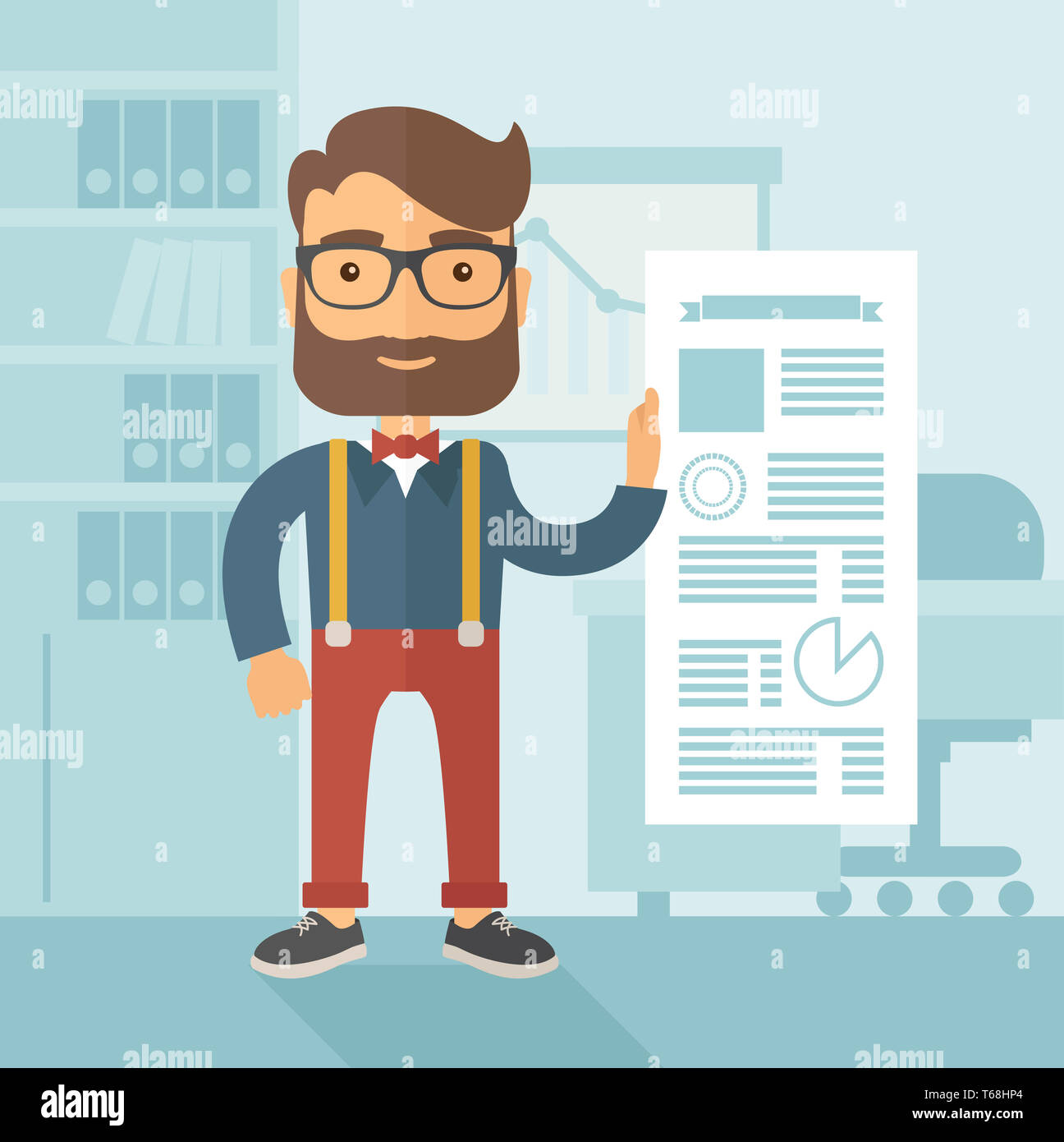 Infographic presentation hi-res stock photography and images - Alamy