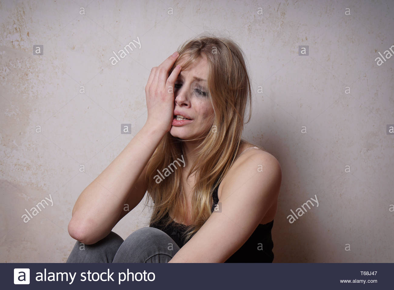 Mascara Tear Stock Photos & Mascara Tear Stock Images - Alamy