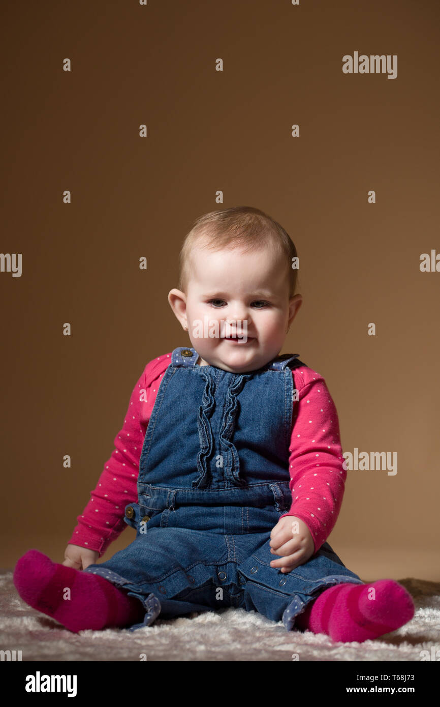 smiling infant baby Stock Photo - Alamy