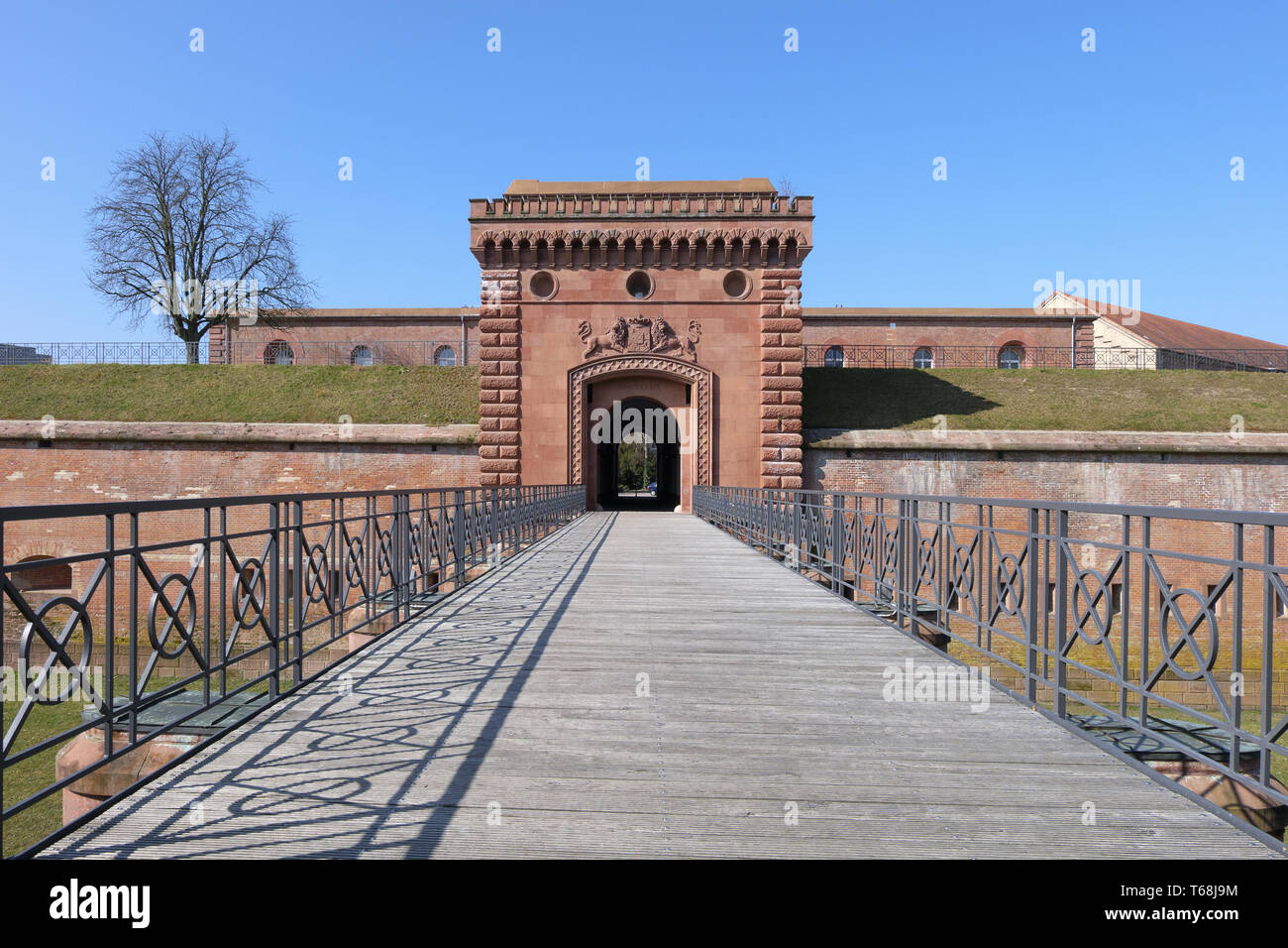 Fortress Germersheim - Weißenburger Tor Stock Photo - Alamy