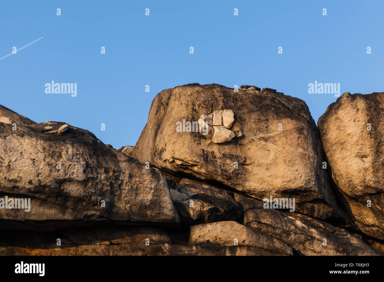 rock formation Teufelsmauer, Harz Mountains, Germany Stock Photo - Alamy