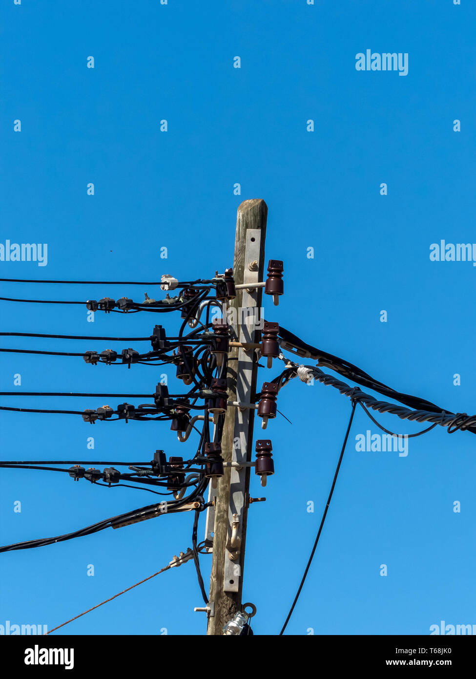power pole symbol photo Stock Photo - Alamy