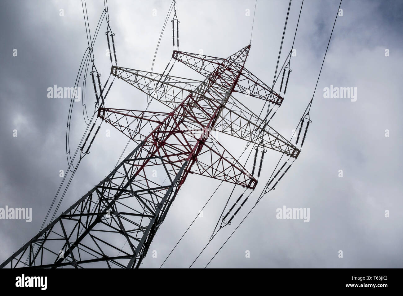 power pole symbol photo Stock Photo - Alamy
