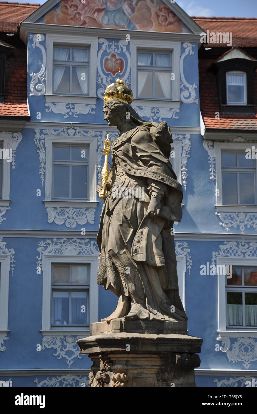 Bamberg kaiserin kunigunde statue bamberg hi-res stock photography and ...