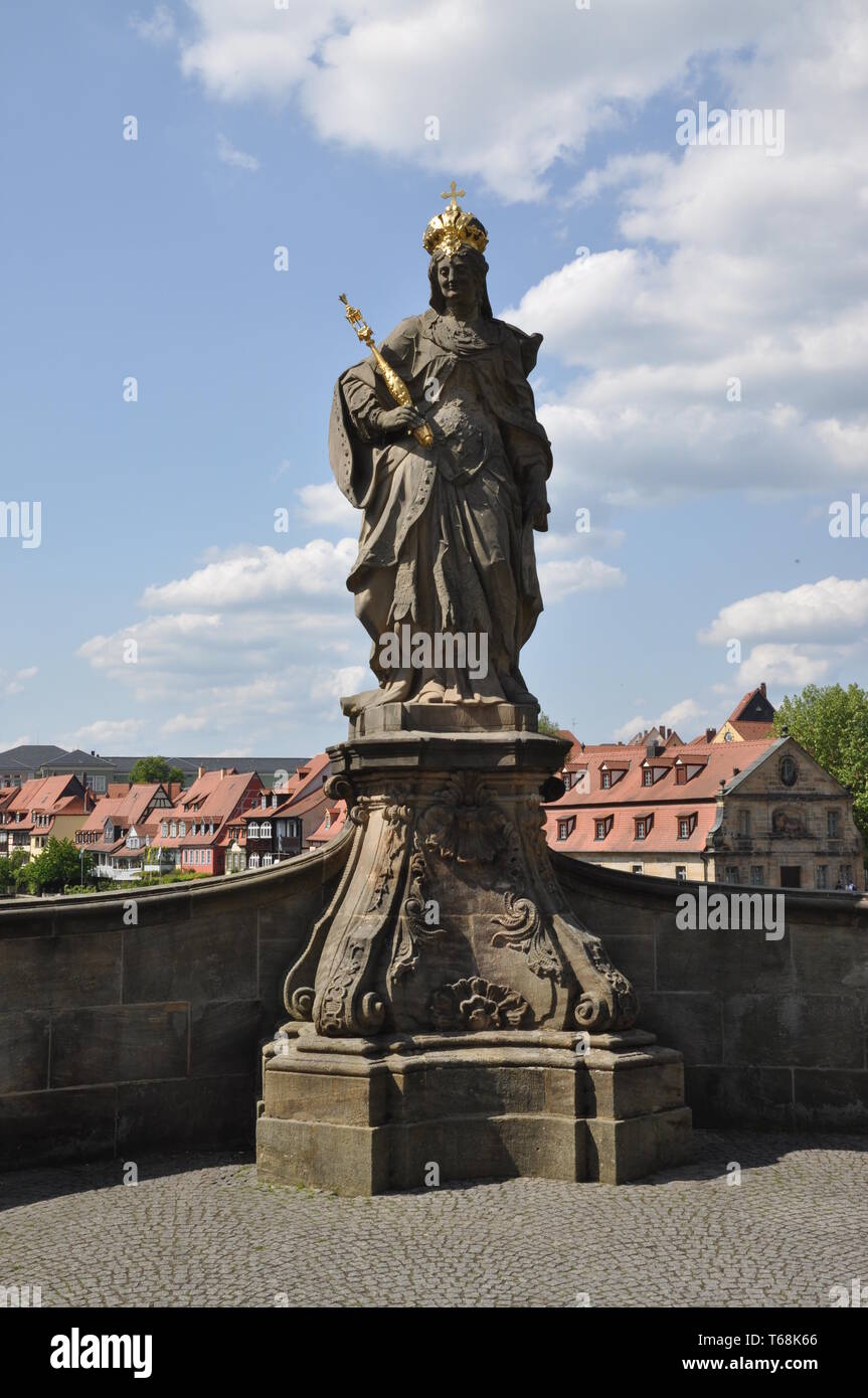 Bamberg kaiserin kunigunde statue bamberg hi-res stock photography and ...