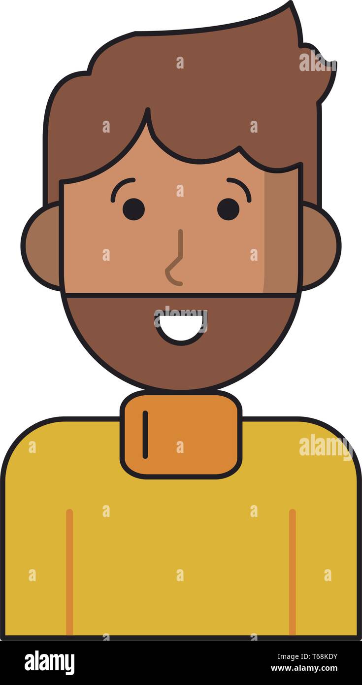 man avatar cartoon character portrait Stock Vector Image & Art - Alamy