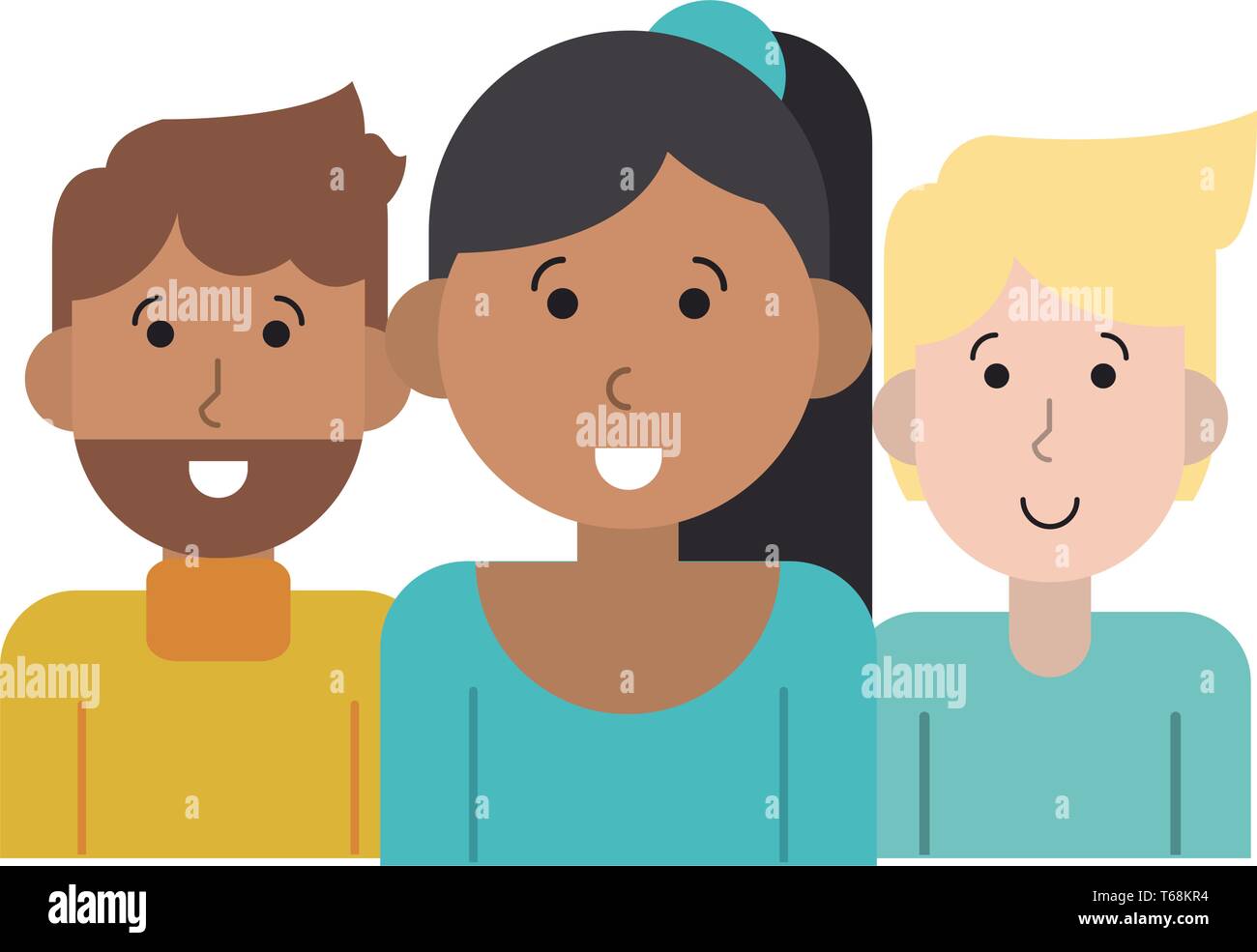 people avatar cartoon character Stock Vector Image & Art - Alamy
