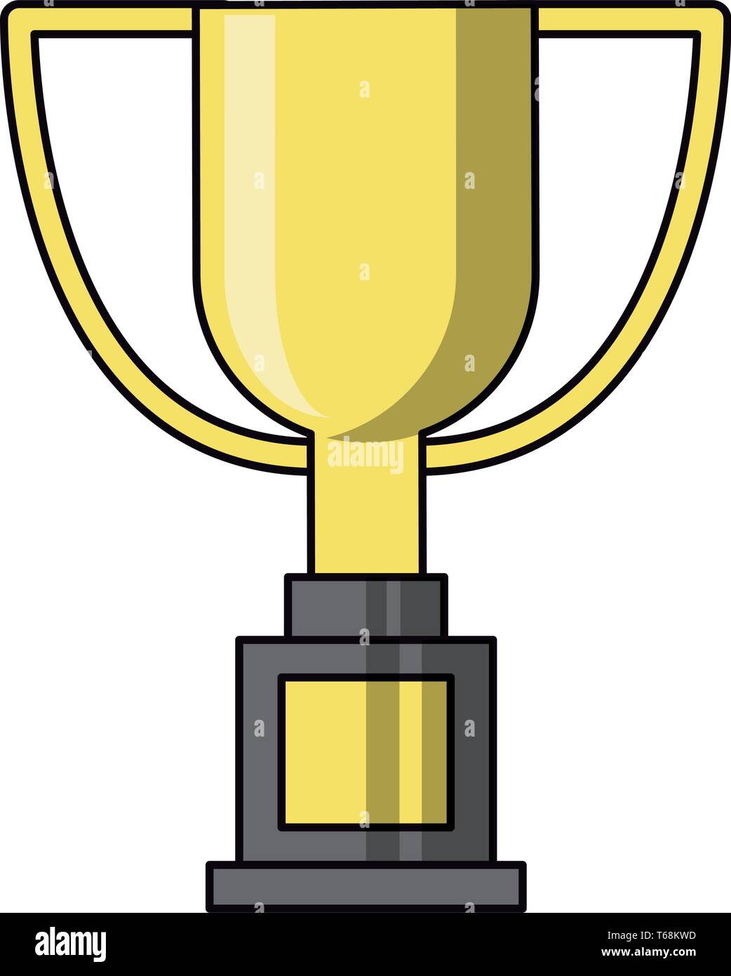 Trophy cup championship symbol Stock Vector Image & Art - Alamy