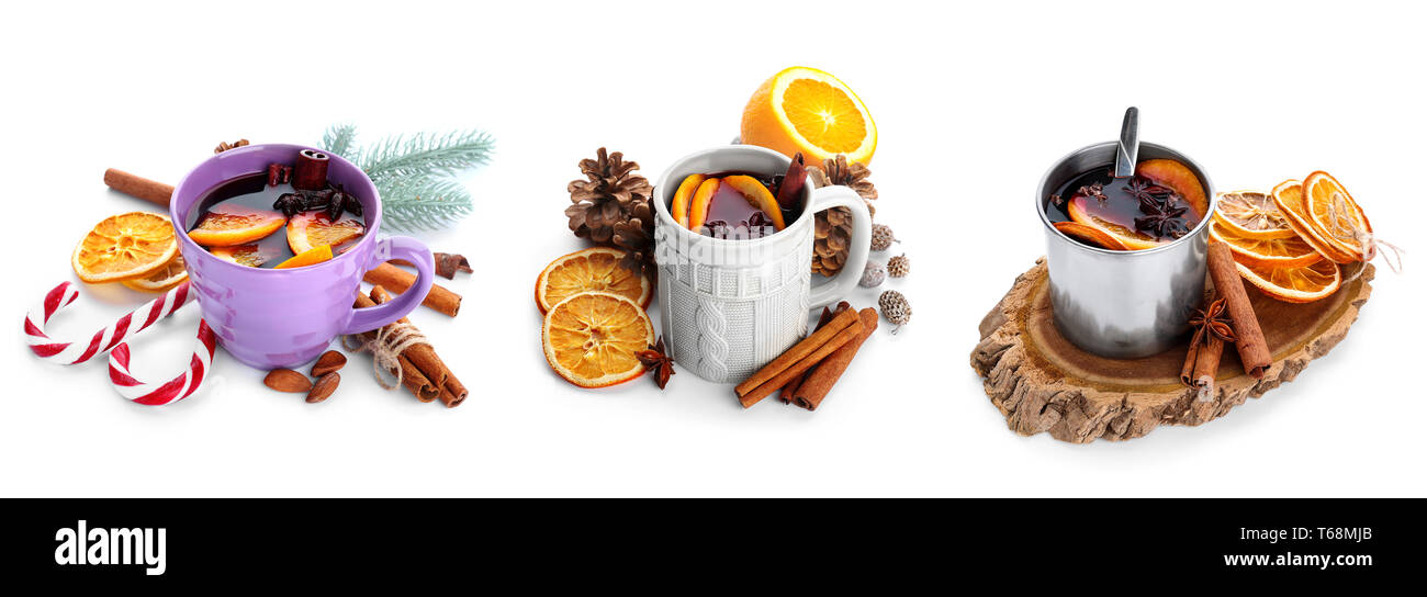 Mulled wine cups Cut Out Stock Images & Pictures - Alamy
