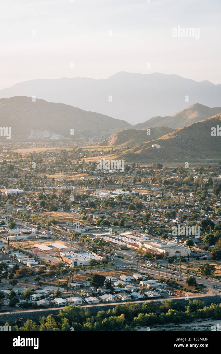 View from Mount Rubidoux in Riverside, California Stock Photo - Alamy