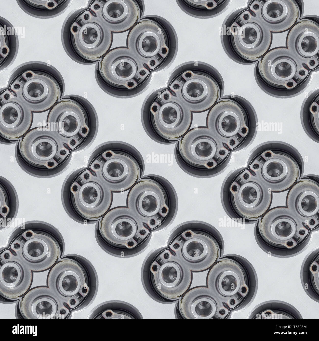 Stainless Steel Repeating Background
