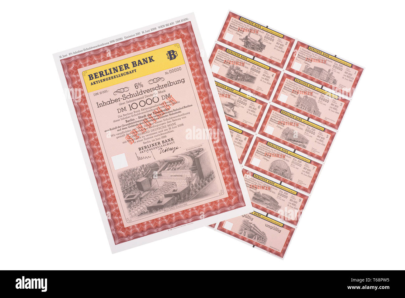 German bank share Cut Out Stock Images & Pictures - Alamy