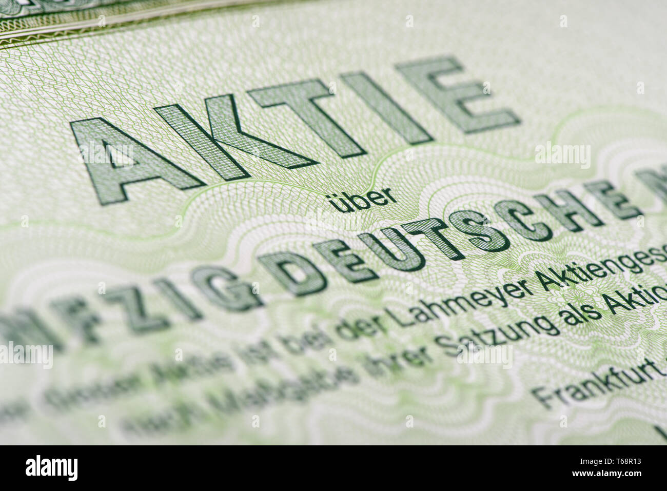 Detail of the share hi-res stock photography and images - Alamy