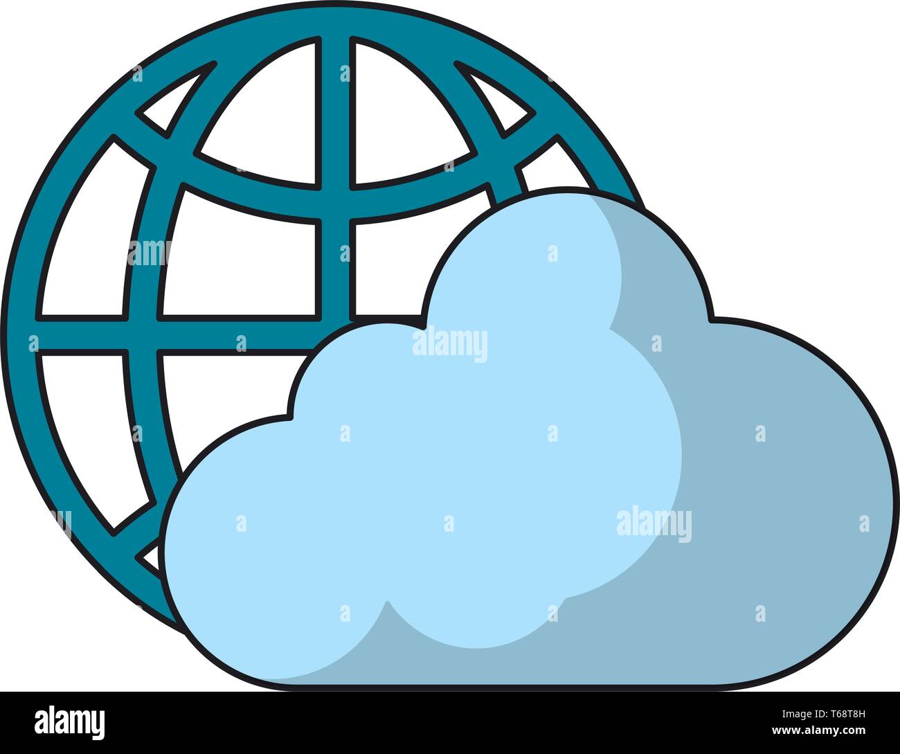 Weather Pattern Map Stock Vector Images - Alamy