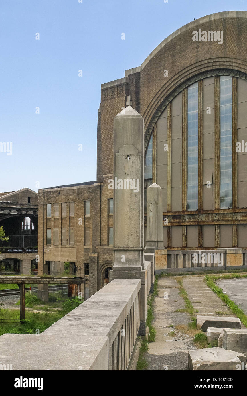 Exterior of Buffalo Union Station Stock Photo - Alamy
