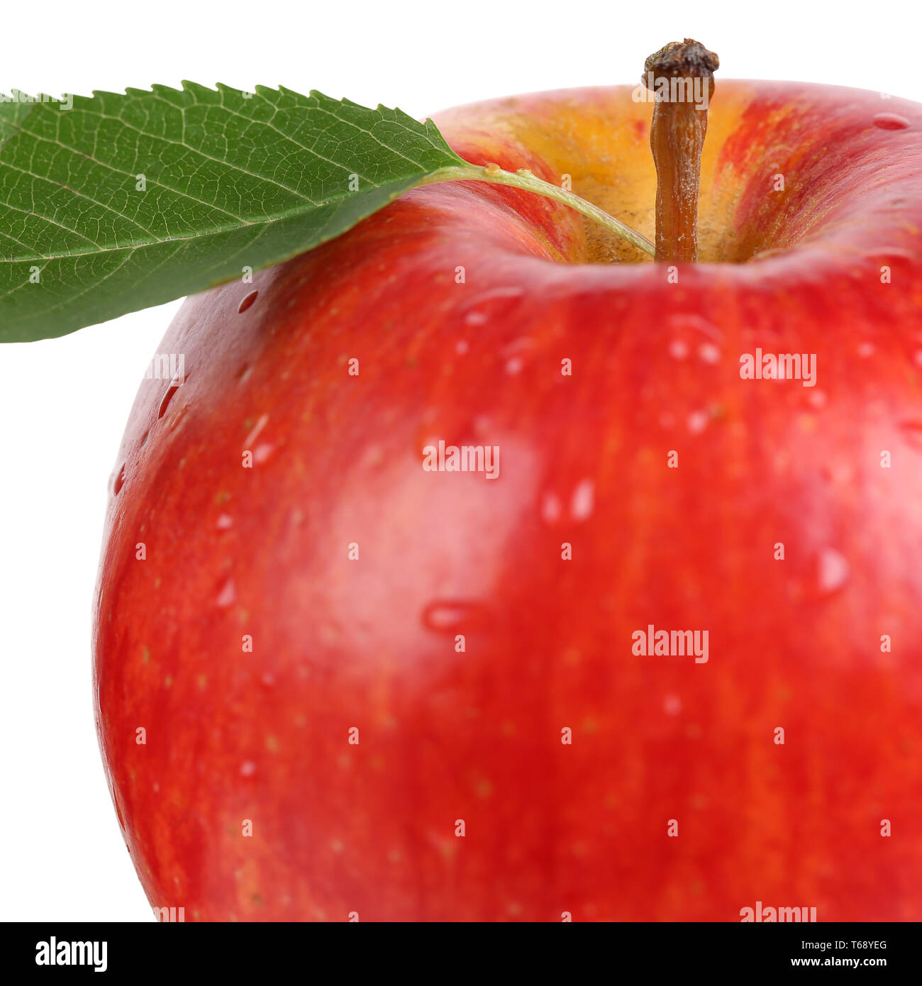 Beautiful Apple Cut-Out Stock Photo - Alamy