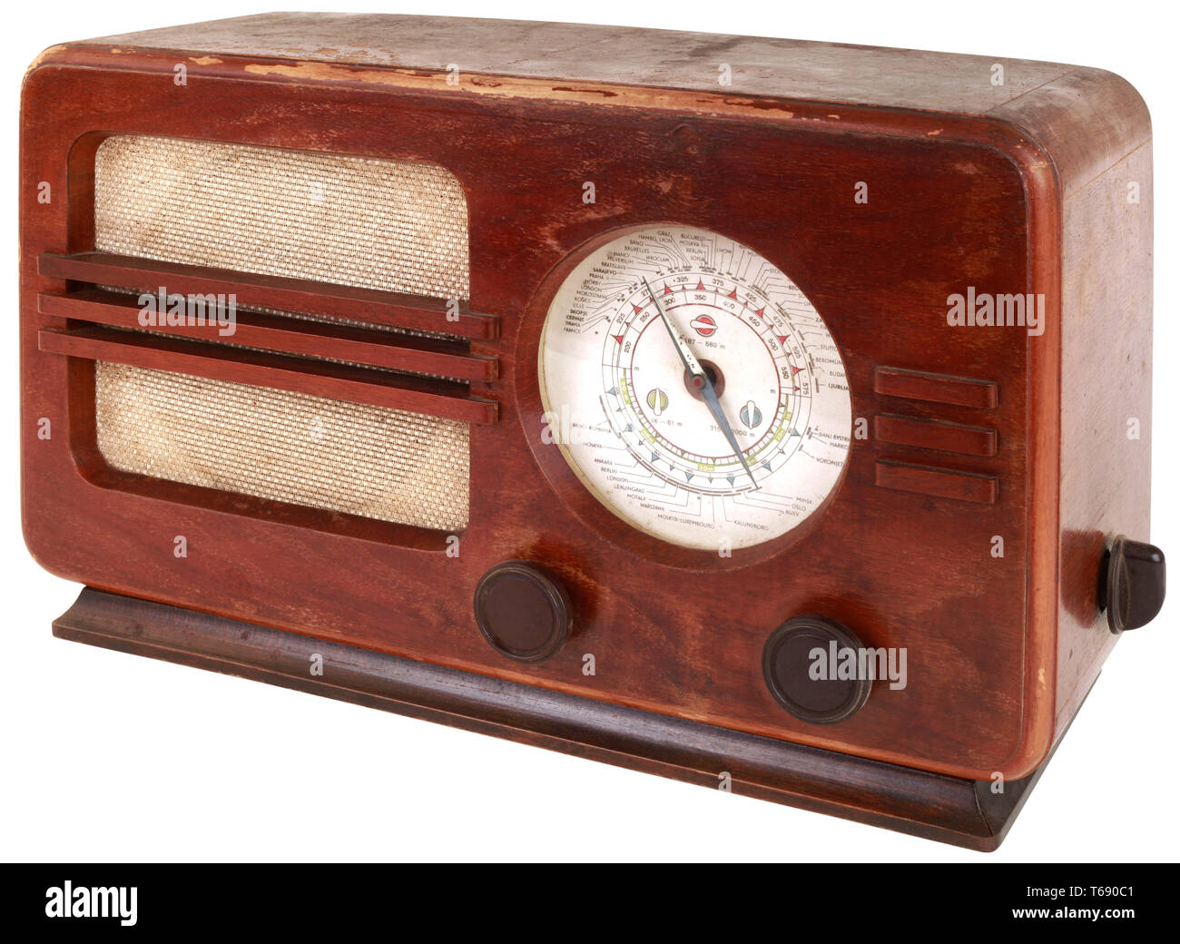 Old Radio Cutout Stock Photo - Alamy