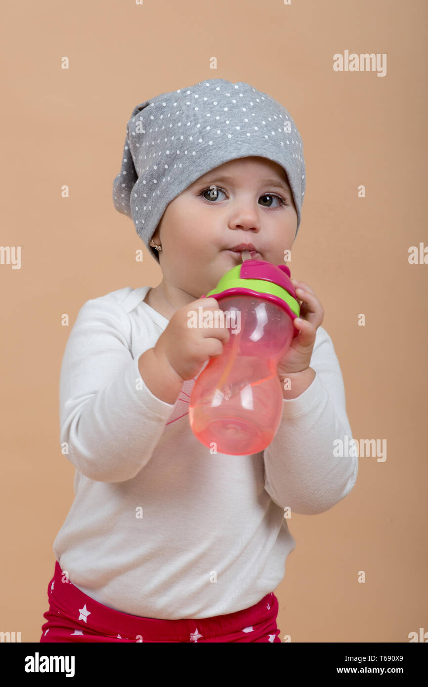 one year baby portrait Stock Photo - Alamy