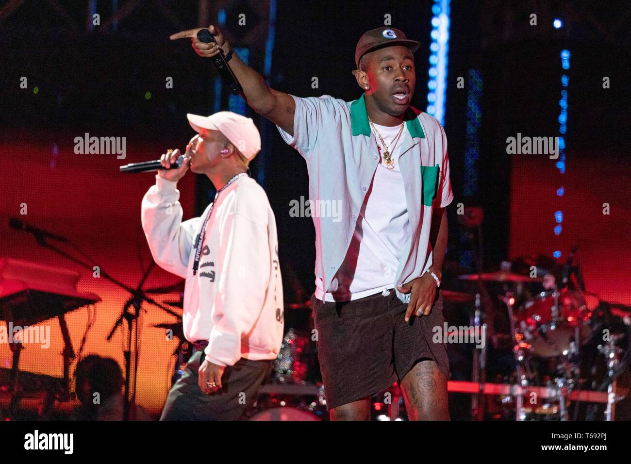Tyler the creator concert hi-res stock photography and images - Alamy