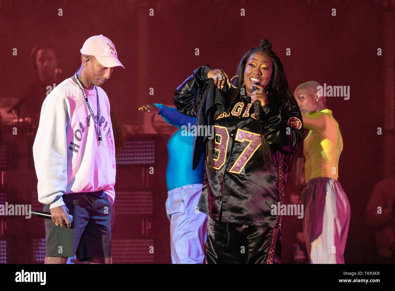 April 27, 2019 - Virginia Beach, Virginia, U.S - PHARRELL WILLIAMS and ...