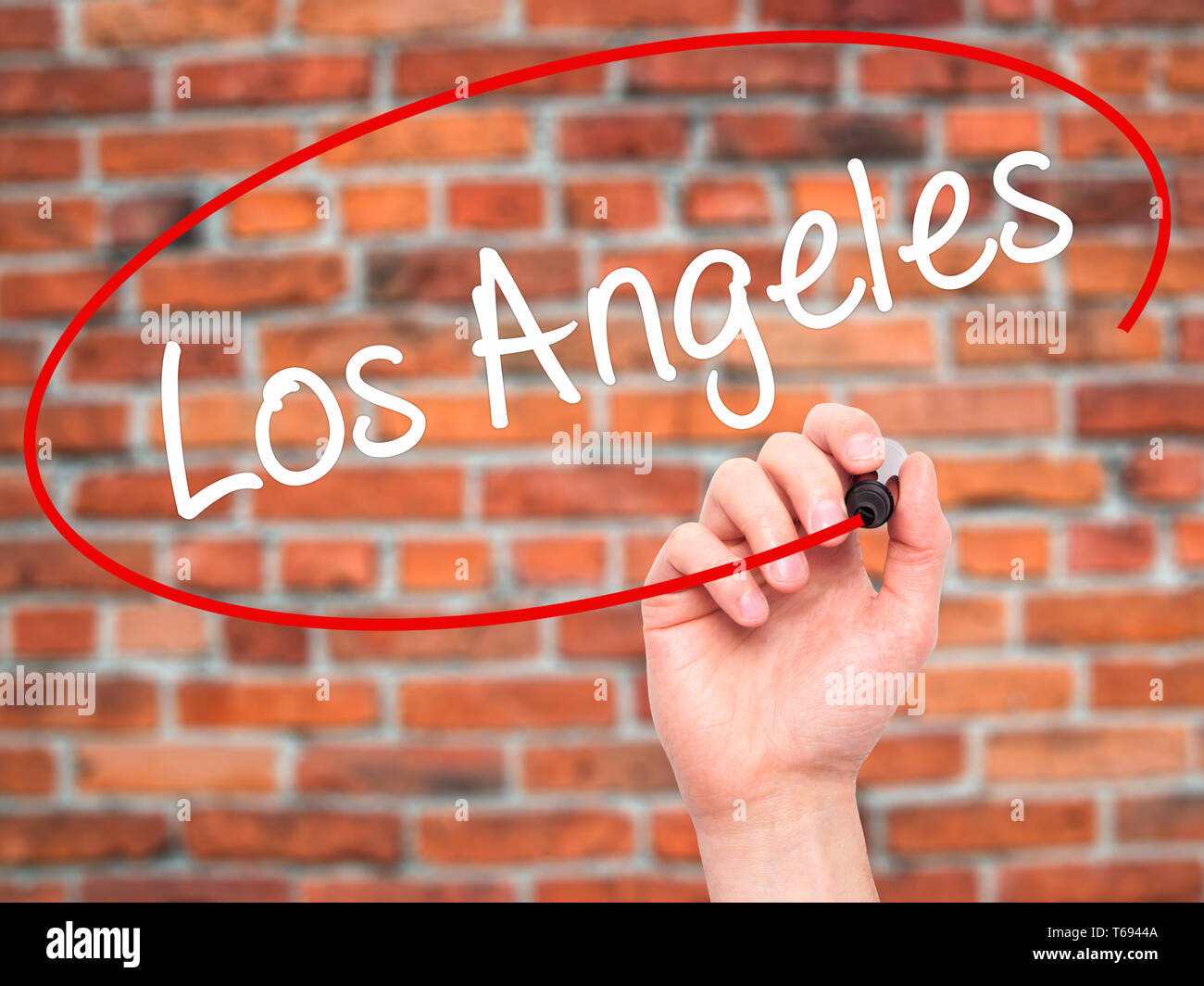 Hollywood road street marker hi-res stock photography and images - Alamy