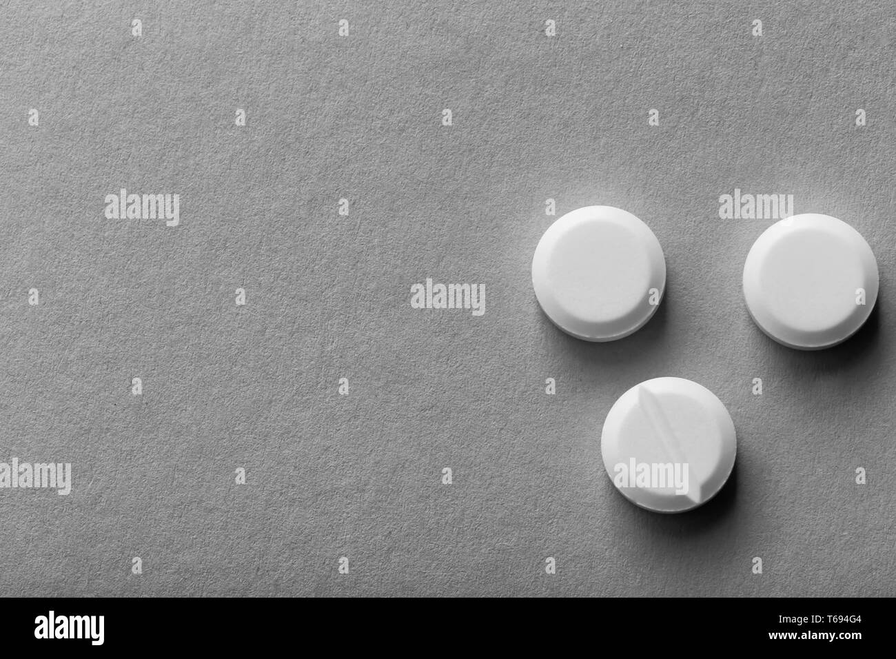 View white tablets Black and White Stock Photos & Images - Alamy